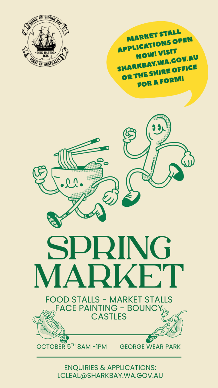 Spring Market » Shire of Shark Bay